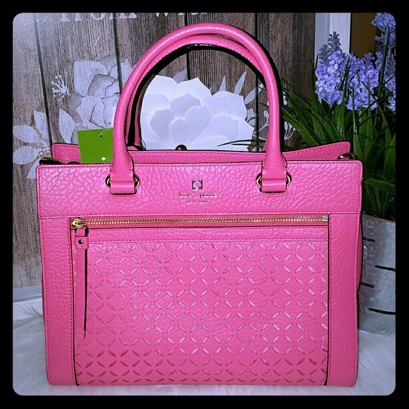 kate spade | Bags | Kate Spade Rony Cabinet Pink Satchel Bag | Poshmark